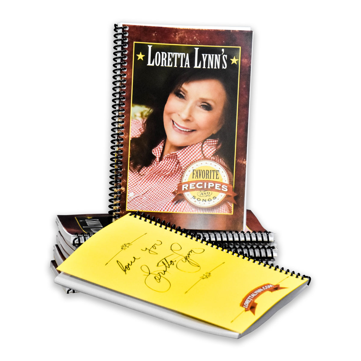 Loretta Lynn's Favorite Recipes and Songs Softback Spiral Cookbook ...